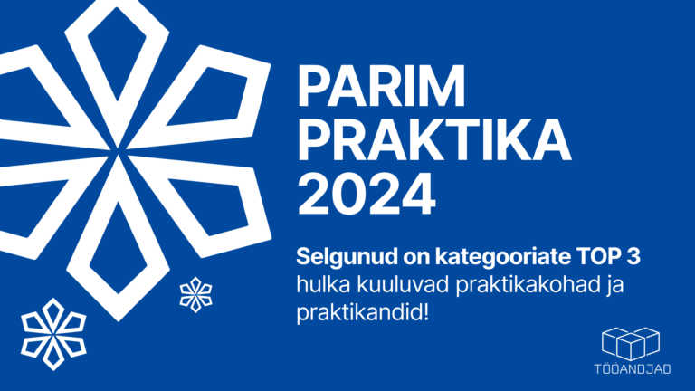 "Parim praktika 2024" konkursi esikolmik on selgunud
